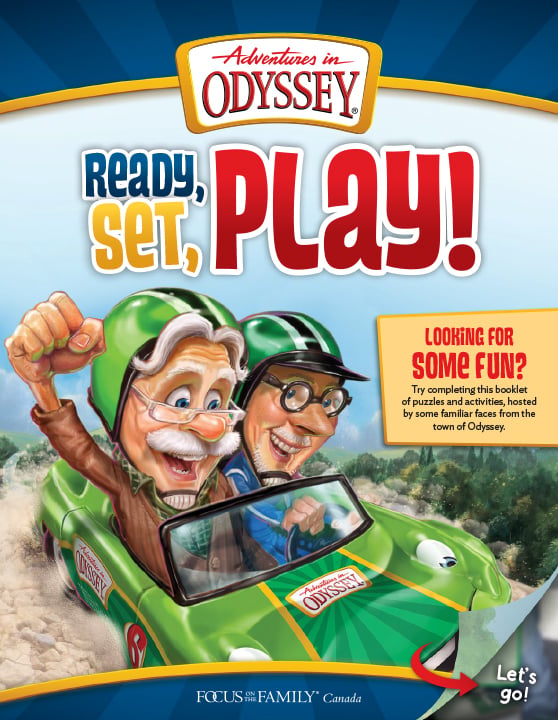 Free PDF: Adventures in Odyssey: Ready, Set, Play!